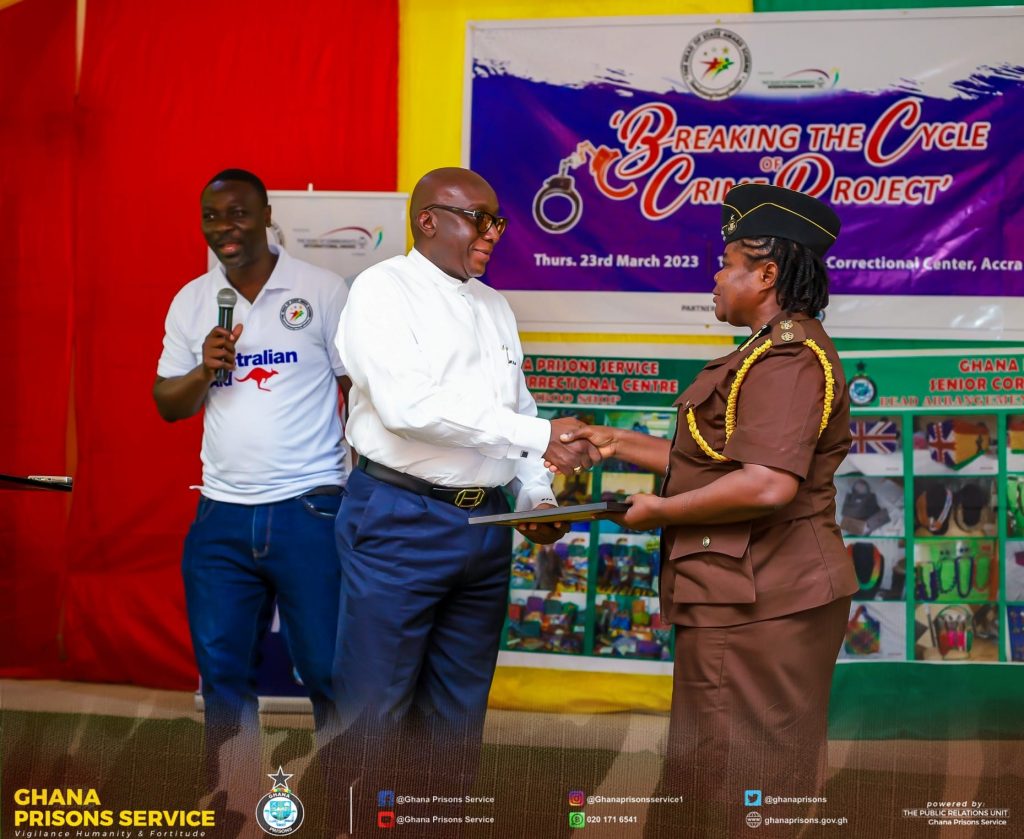 “BREAKING THE CYCLE OF CRIME PROJECT” LAUNCHED – Ghana Prisons Service