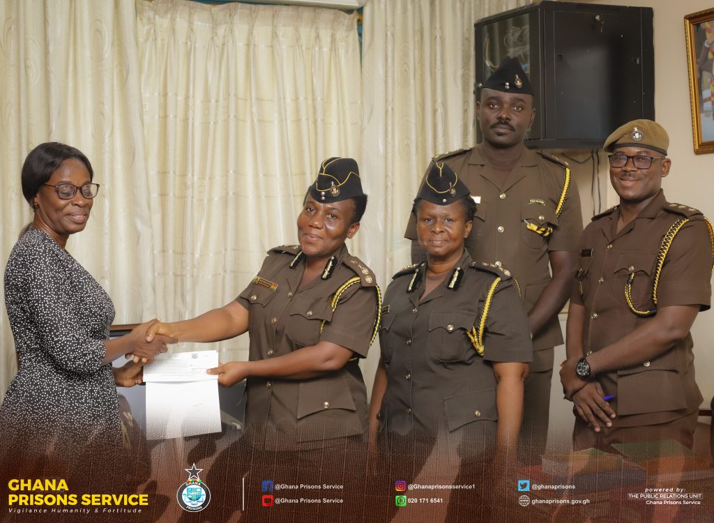 PRISONS SERVICE DONATES TO GHANA HEART FOUNDATION – Ghana Prisons Service