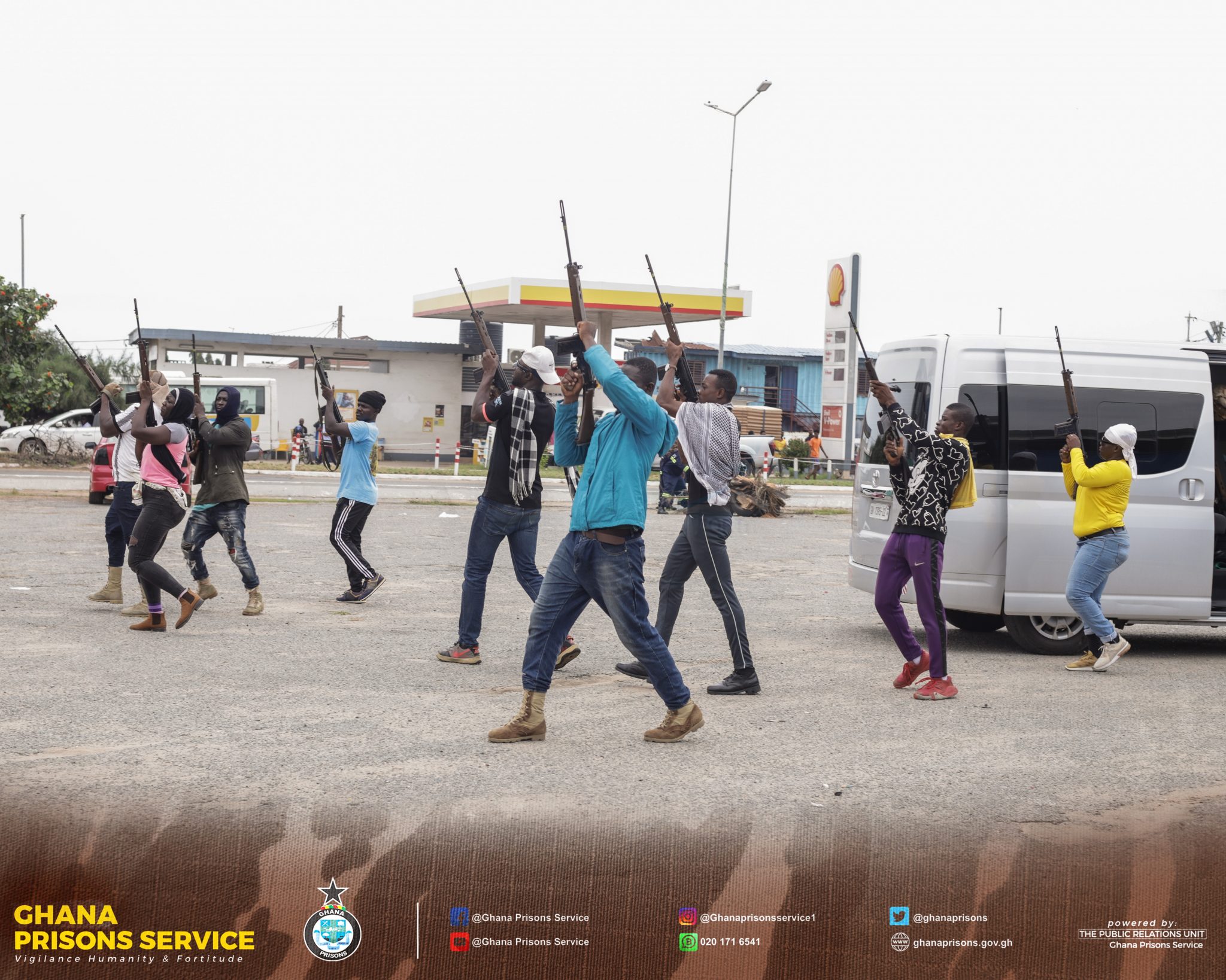 PRISON OFFICERS PARTAKE IN EU CT PUBLIC SPACE EXERCISE – Ghana Prisons ...