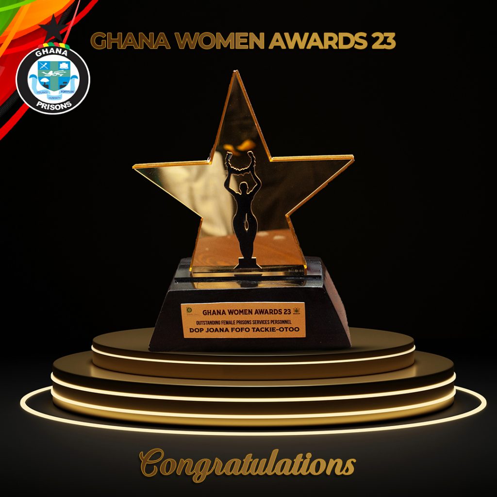 DIRECTOR OF PRISONS JOANA FOFO TACKIE-OTOO WINS OUTSTANDING FEMALE ...