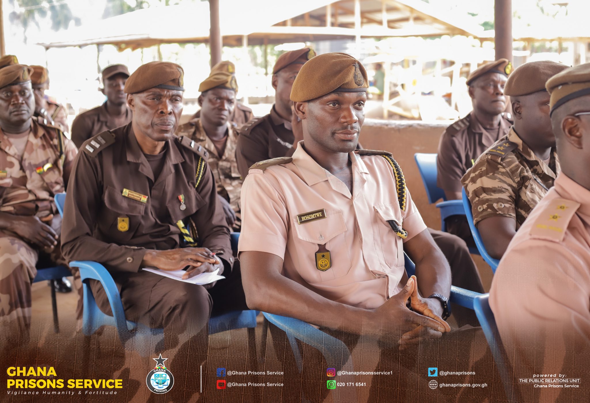 DIRECTOR GENERAL VISITS KENYASI PRISON FARMS – Ghana Prisons Service