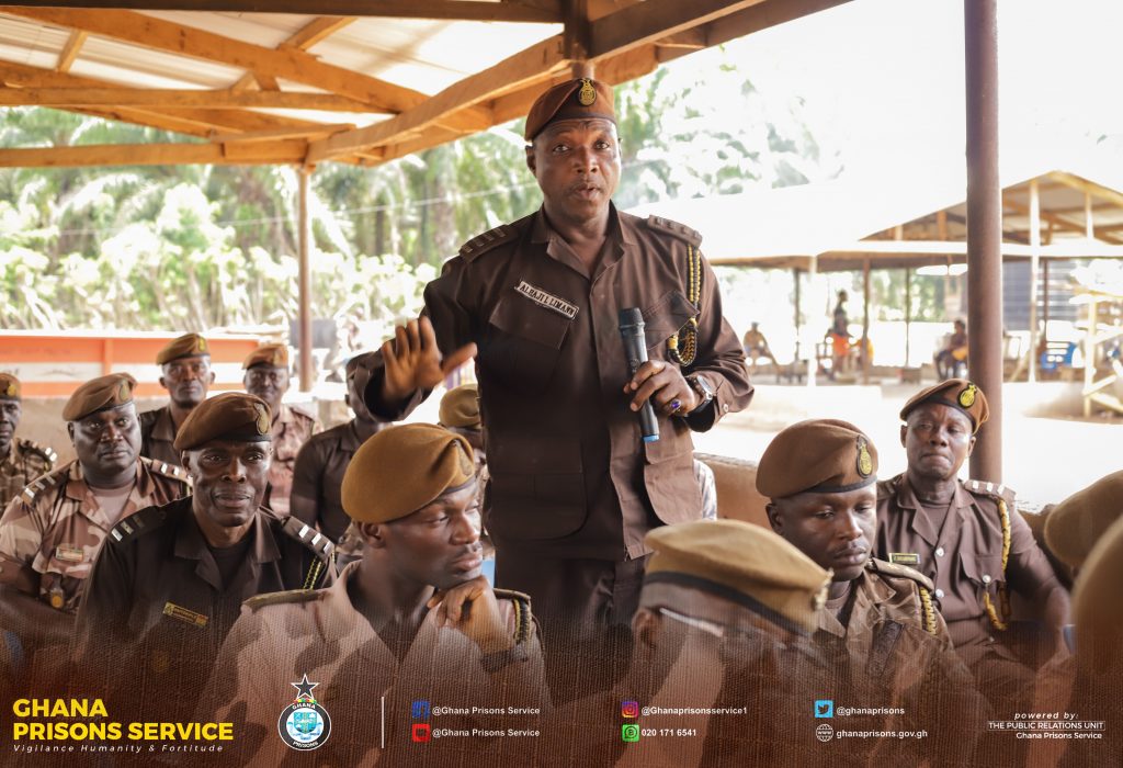 DIRECTOR GENERAL VISITS KENYASI PRISON FARMS – Ghana Prisons Service