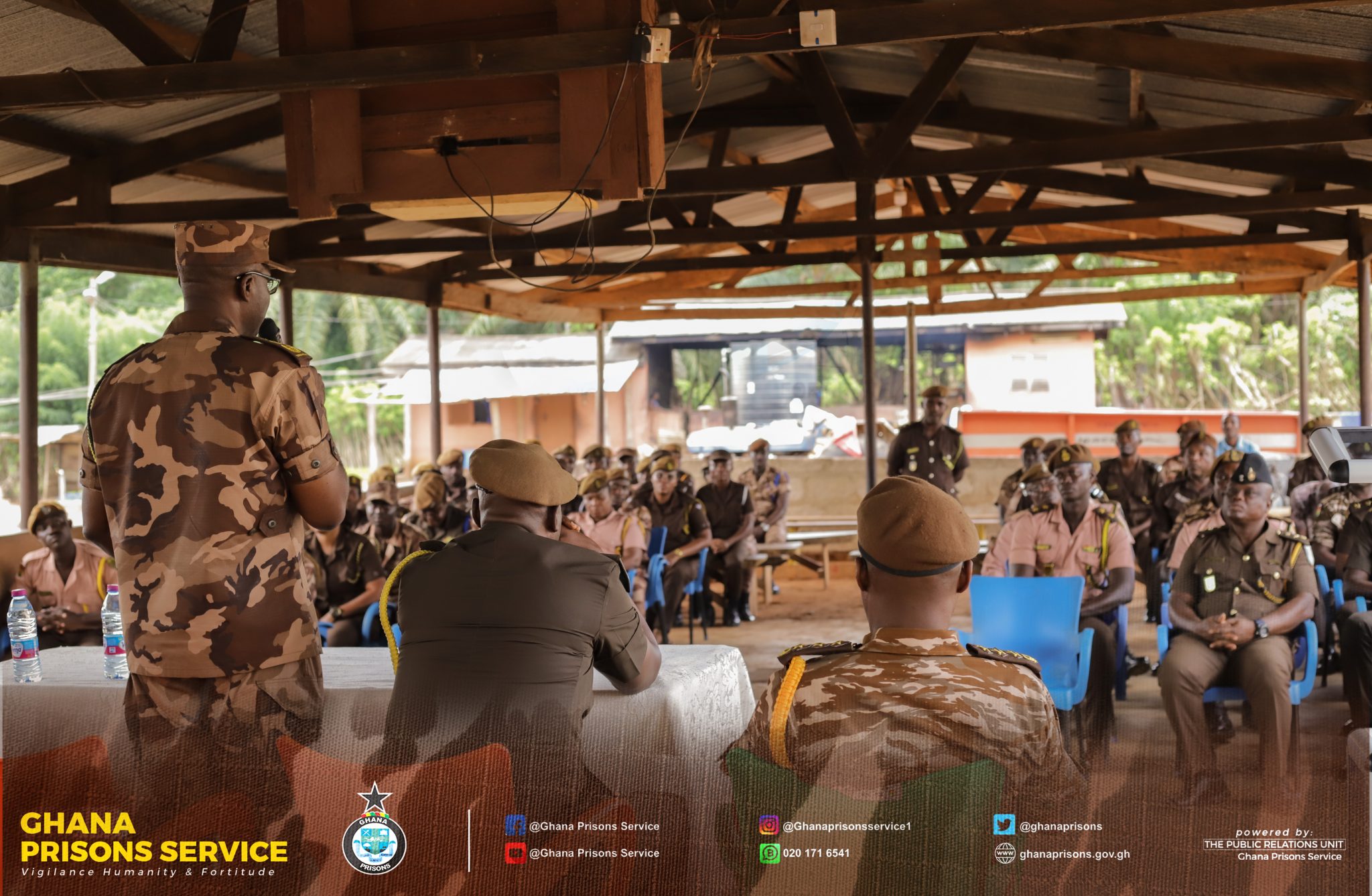 DIRECTOR GENERAL VISITS KENYASI PRISON FARMS – Ghana Prisons Service