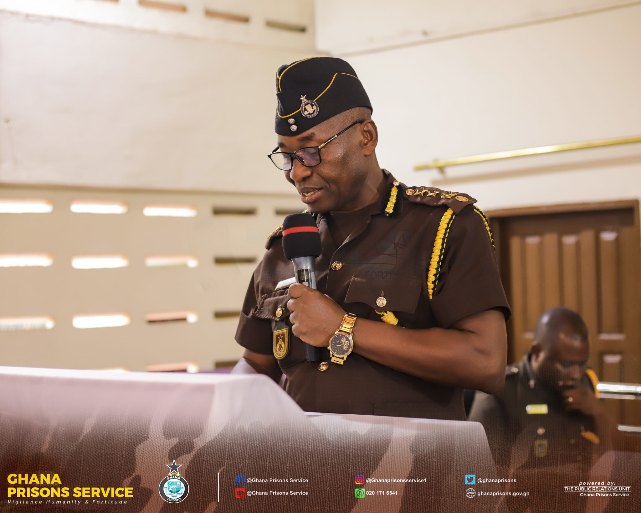 PICTURES OF THE ADMINISTRATIVE PROMOTION OF NO.11557 L/CPL EDWARD OPOKU ...