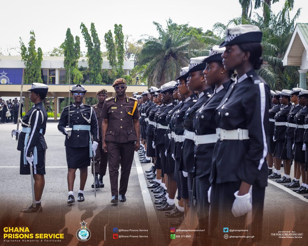 DIRECTOR GENERAL OF PRISONS MR. ISAAC KOFI EGYIR AND OTHER SECURITY ...