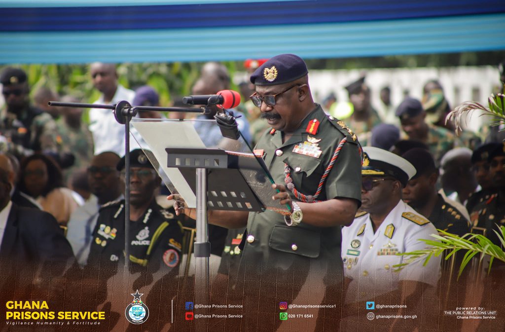 Prisons Directorate attend Farewell Parade and Pulling Out Ceremony for ...