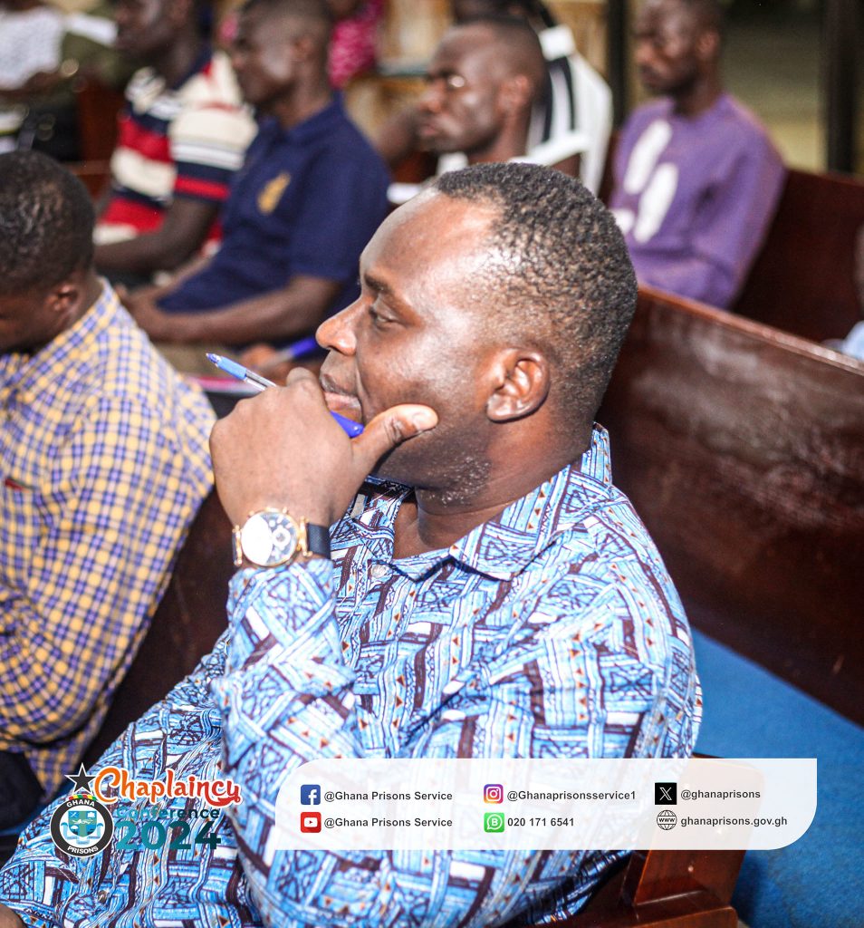 “MANIFESTING THE GLORY OF GOD” Prison Chaplaincy – Ghana Prisons Service