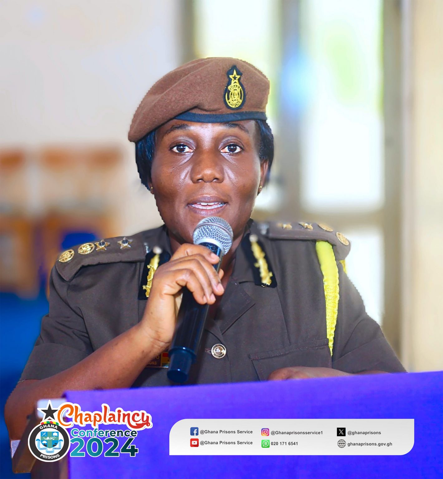 “MANIFESTING THE GLORY OF GOD” Prison Chaplaincy – Ghana Prisons Service