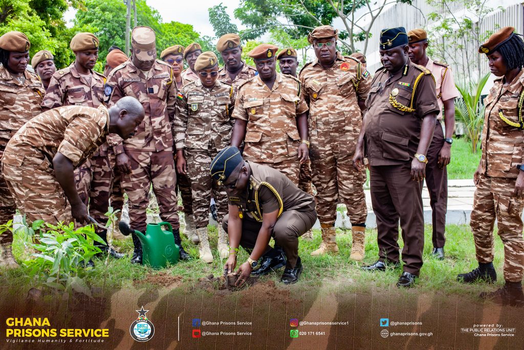 Green Ghana Day at the Prisons Headquarters – Ghana Prisons Service