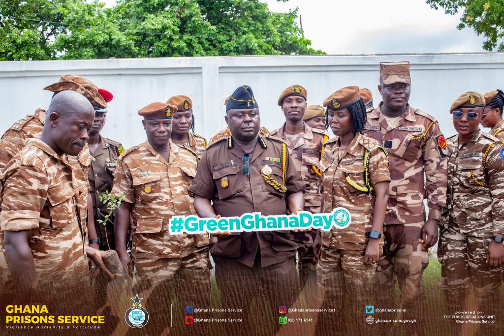 Green Ghana Day at the Prisons Headquarters – Ghana Prisons Service