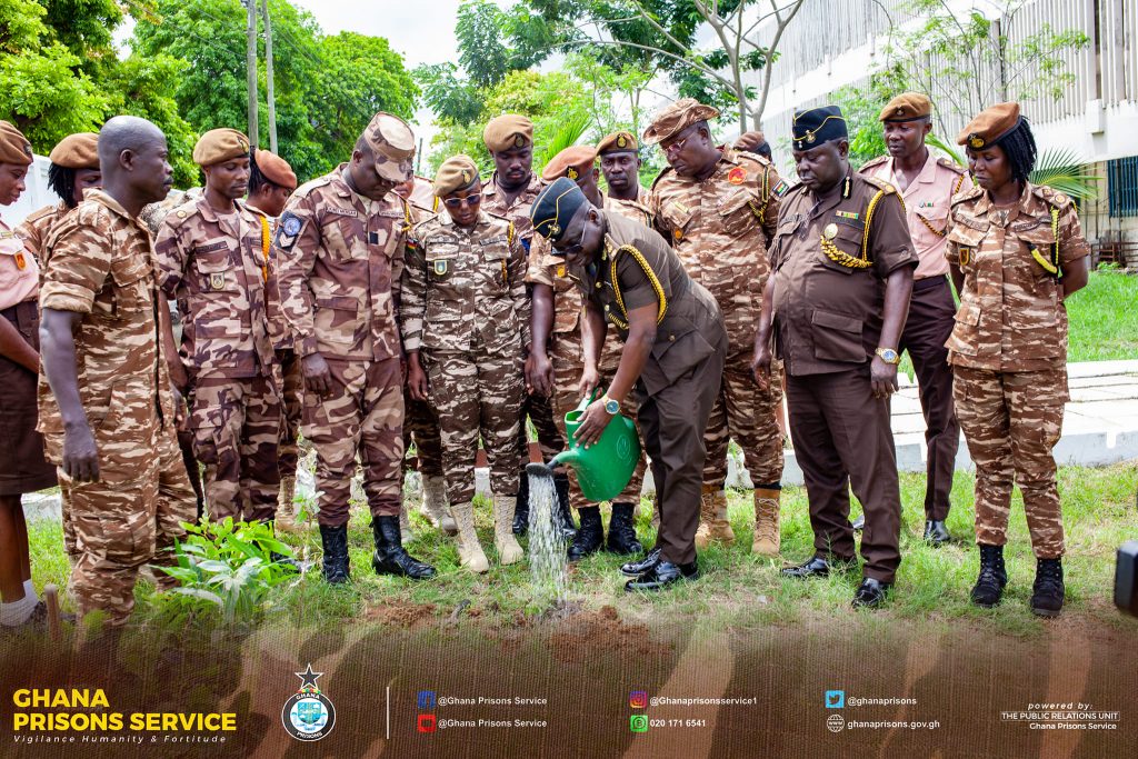 Green Ghana Day at the Prisons Headquarters – Ghana Prisons Service