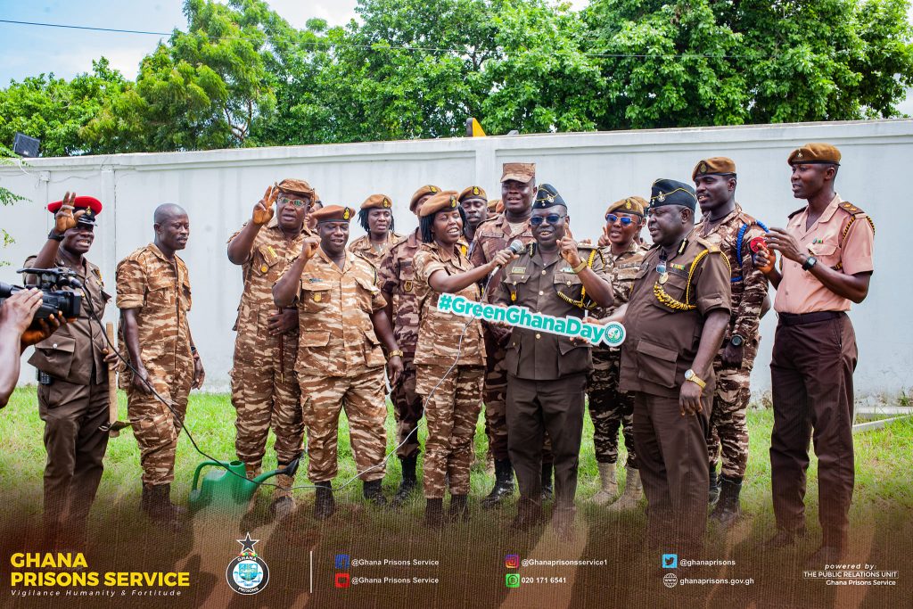 Green Ghana Day at the Prisons Headquarters – Ghana Prisons Service