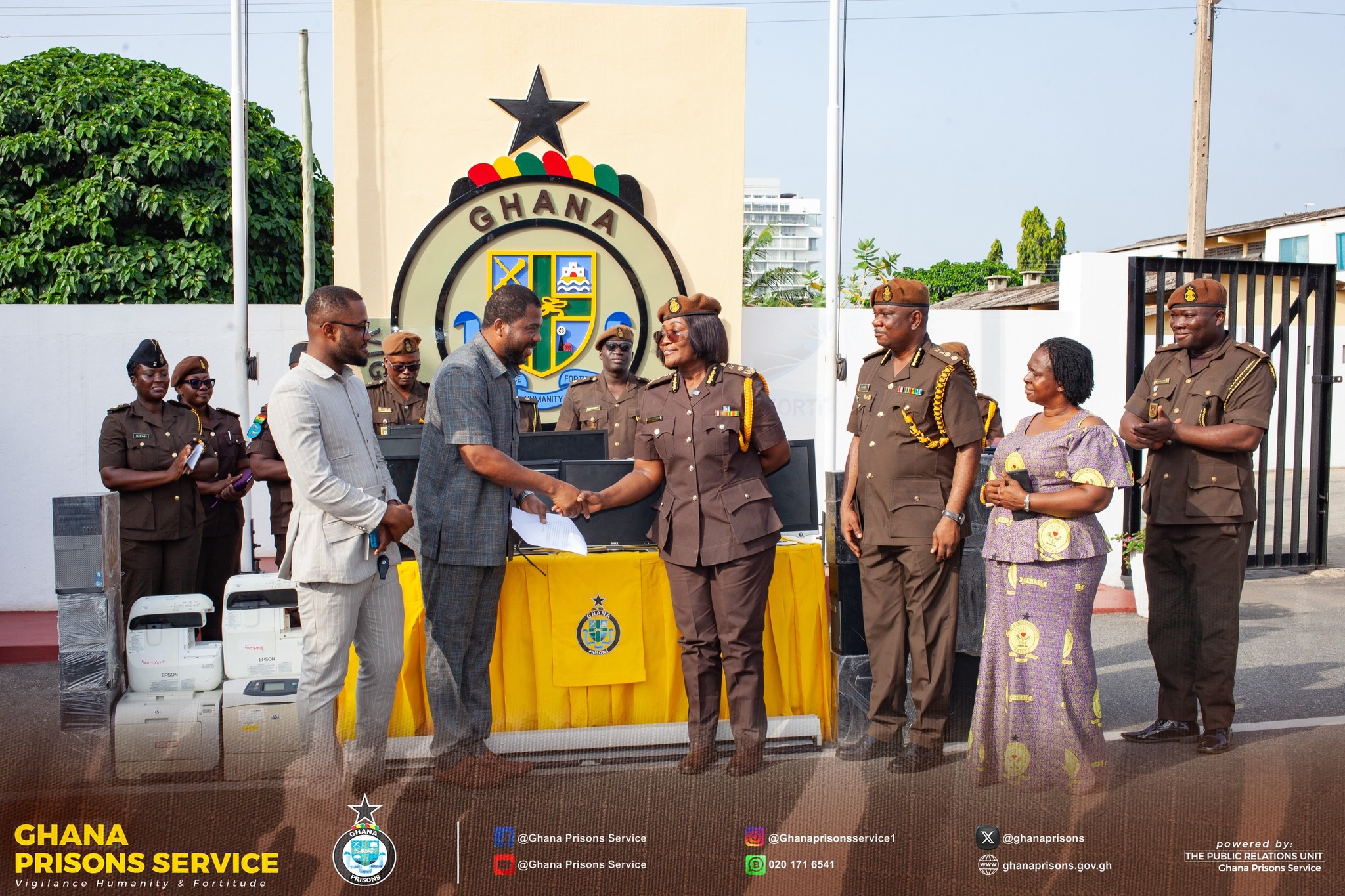 Ghana Prisons Service Logo
